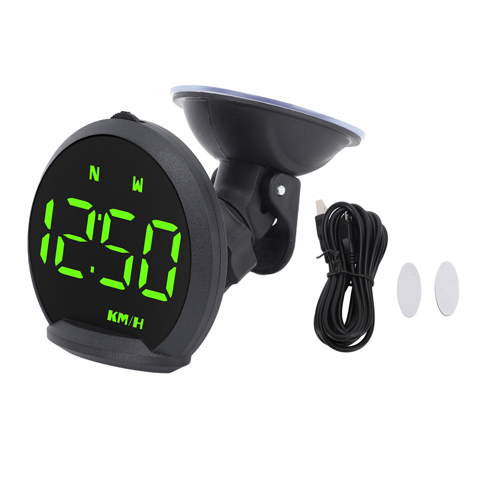 Многофункциональный светодиодный спидометр для автомобилей с проекционным дисплеем (HUD), указателем скорости и направления движения, сигнализацией превышения скорости.