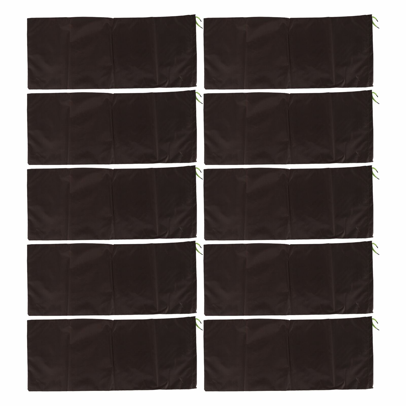 10 шт. непромокаемые мешки с песком для защиты от наводнений, кофе