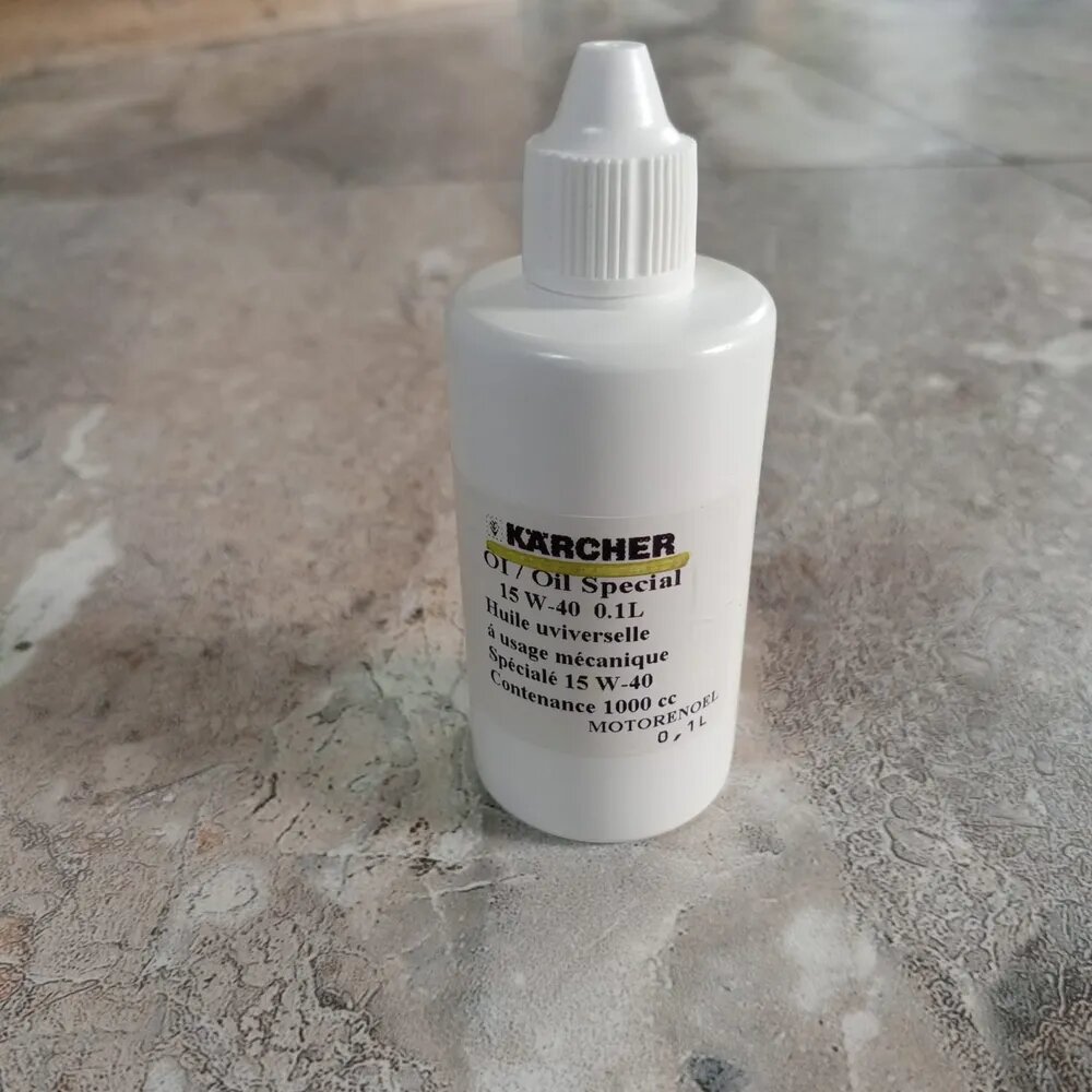 Масло для замены у моек керхер К3 К4 К5 К6 К7 К5.20