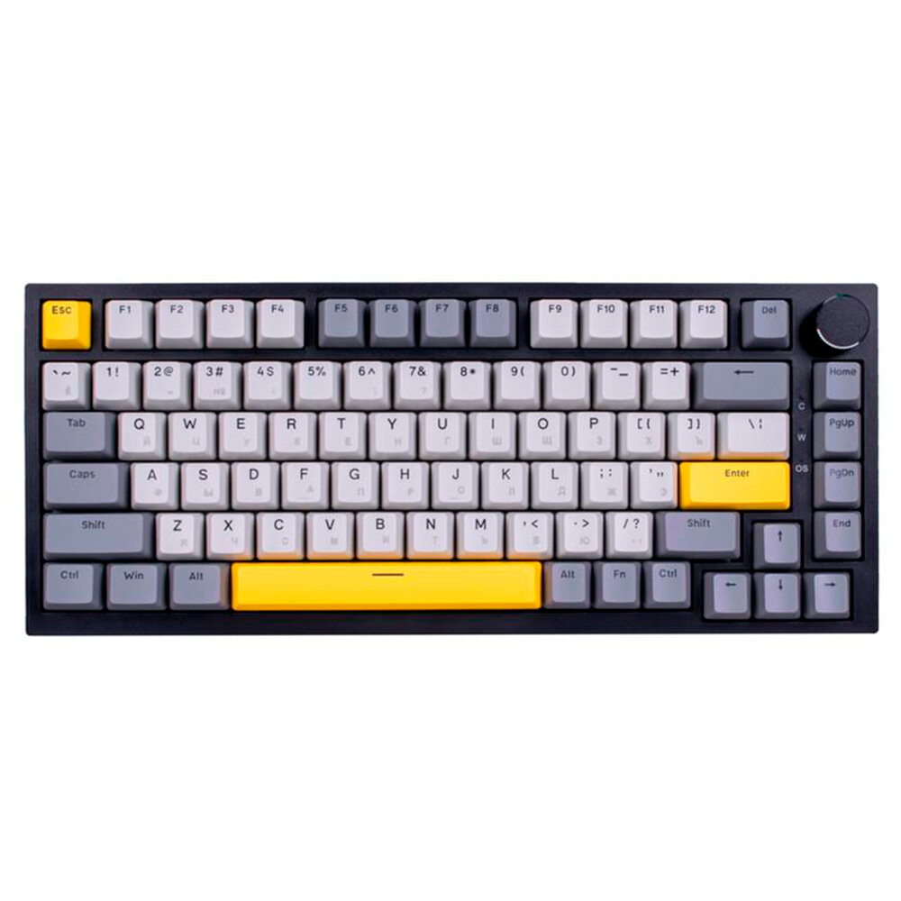 Клавиатура Ajazz AK820 Moon Switch Белый