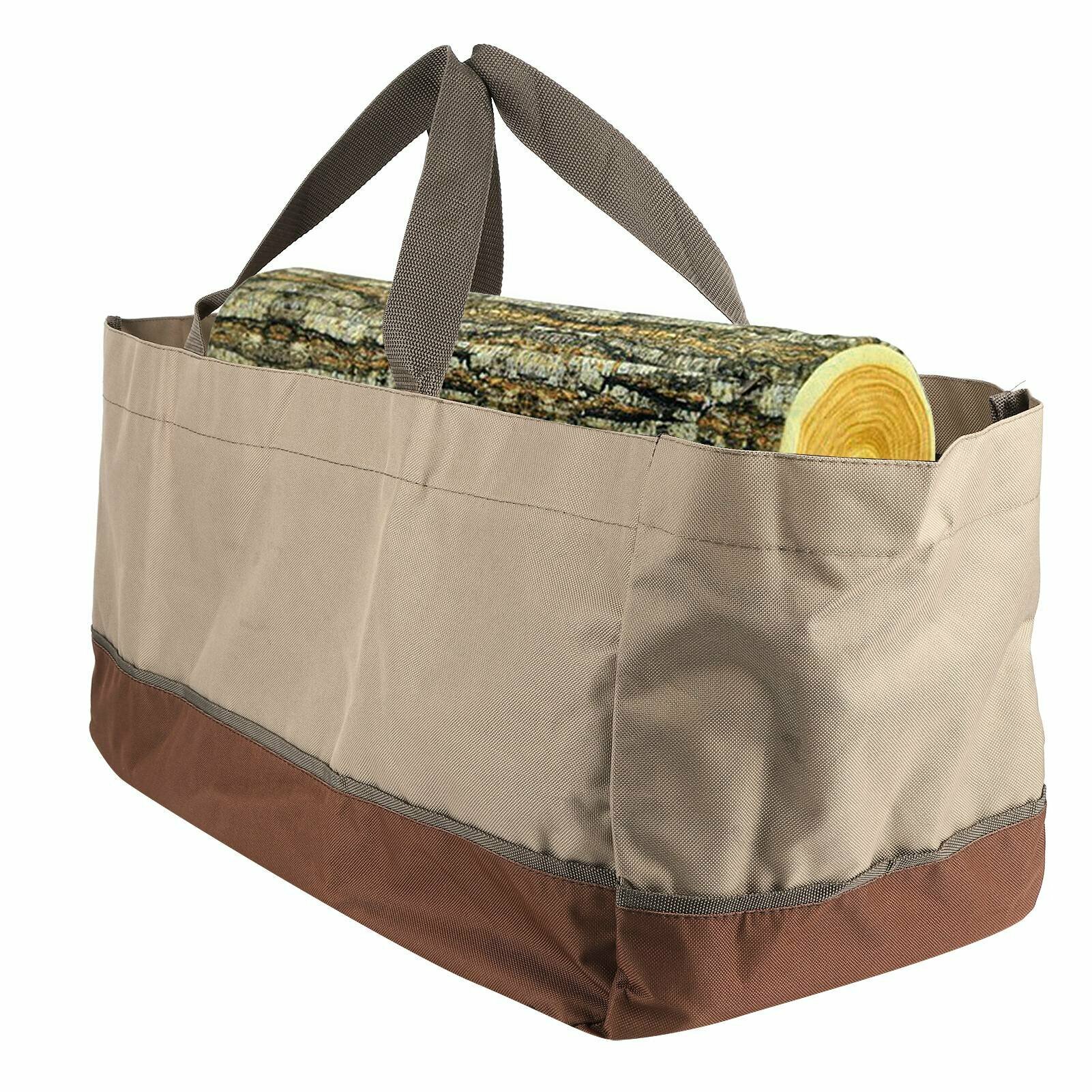 Сумка для переноски дров, сумка для переноски бревен и древесного угля, переноска большой вместимости, водонепроницаемая