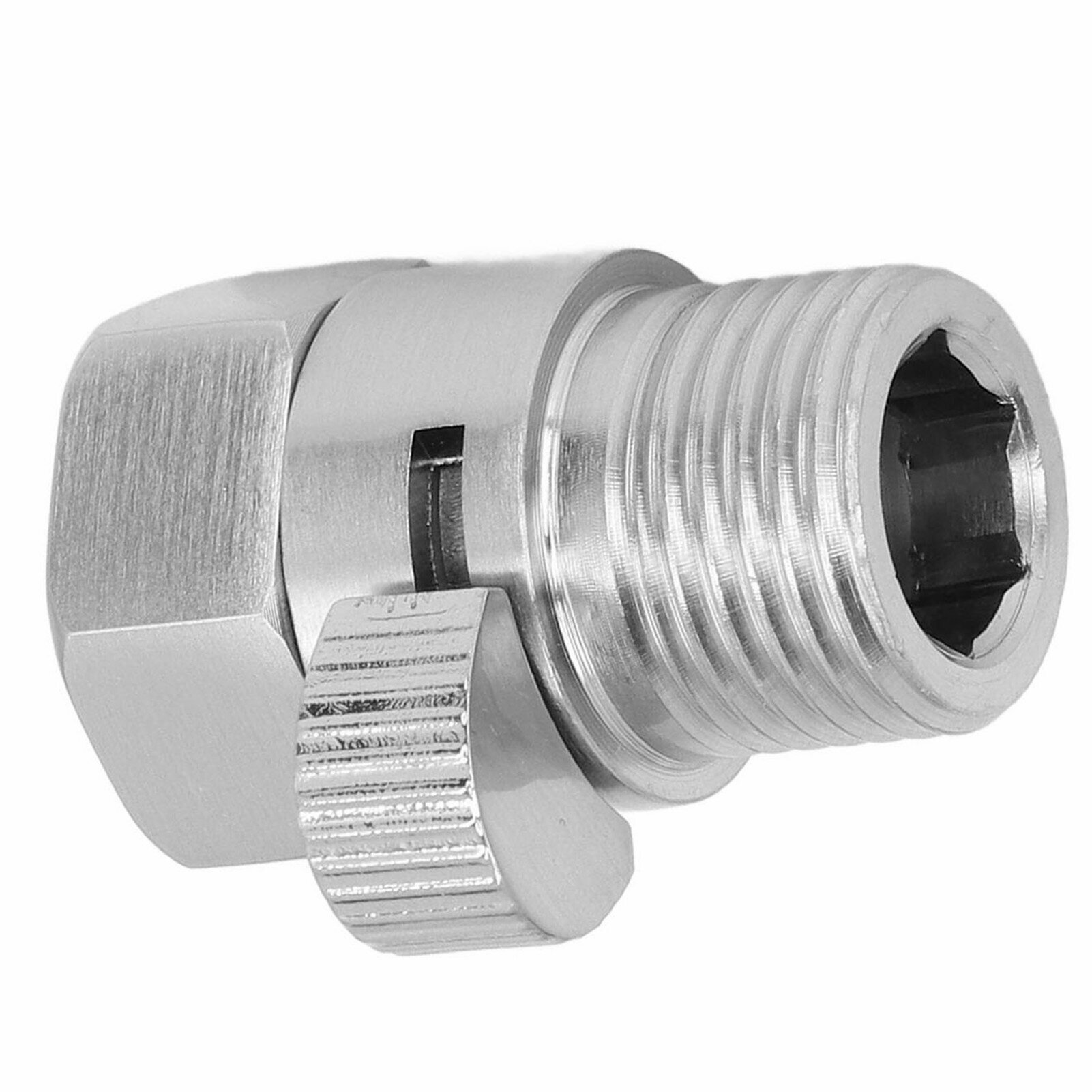 G1/2 Распылительный клапан для душевой насадки, латунный запорный клапан, серебряный регулирующий клапан для воды для домашней ванной комнаты