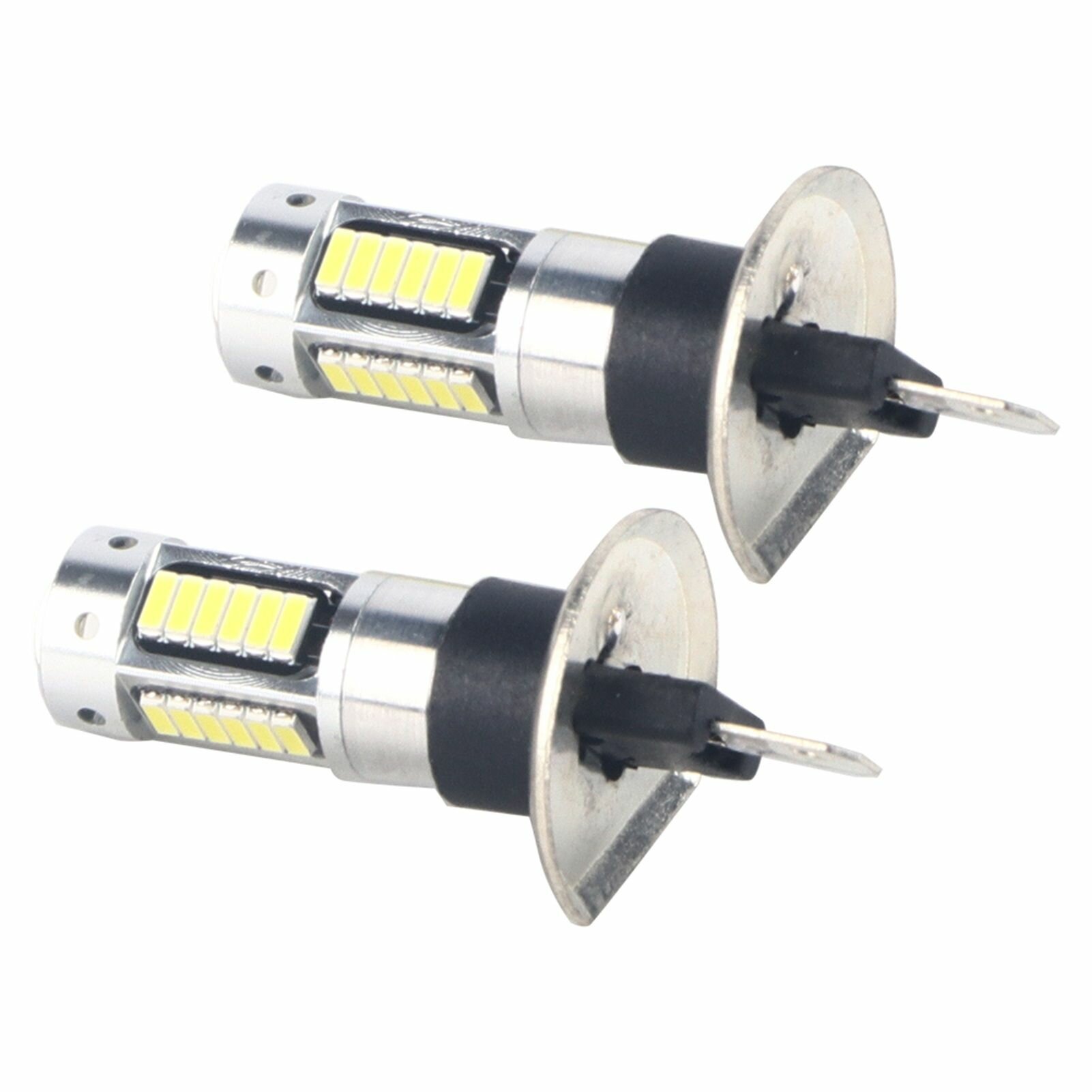 1 пара 12 В H1 4014 30SMD светодиодные белые автомобильные противотуманные фары DRL 6500K лампы