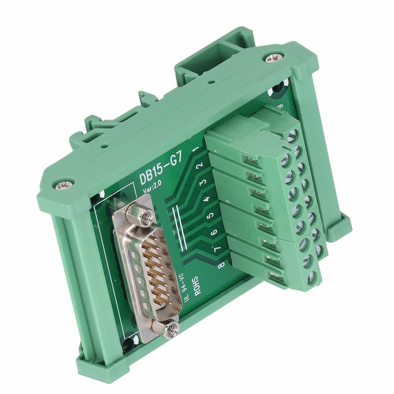 Клеммная колодка с вилкой Интерфейсный разъем Модуль коммутационной платы 60 В постоянного тока DB15 G7