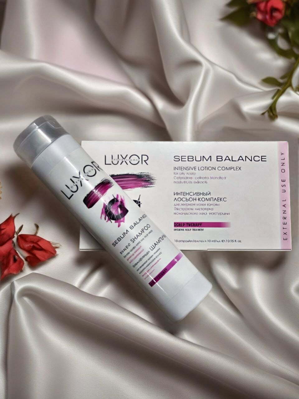 Набор для жирной кожи головы комплекс (шампунь+лосьон)