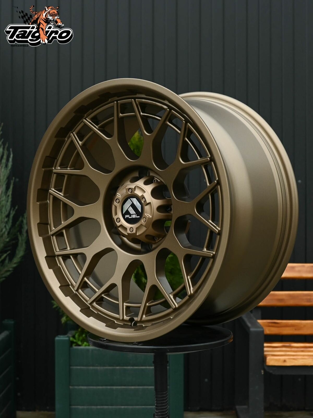 Taigiro Топ дизайн Колесный диск Литой 18x9 PCD6x139.7 ET0 D110 Матовая бронза