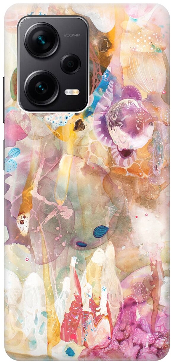 Силиконовый чехол Радость весны на Xiaomi Redmi Note 12 Pro / Note 12 Pro+ / Note 12 Explorer Edition