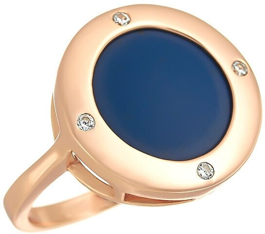 Набор колец, серебро, 925 проба, фианит