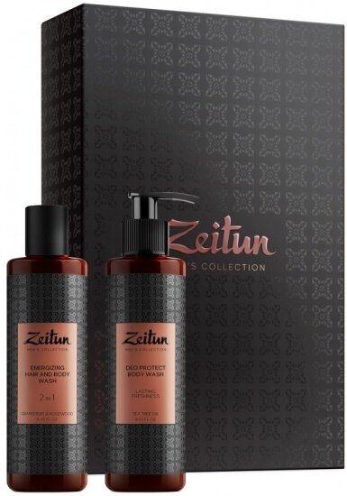 Подарочный набор Zeitun Заряд энергии (Гель 2в1+Гель для душа)