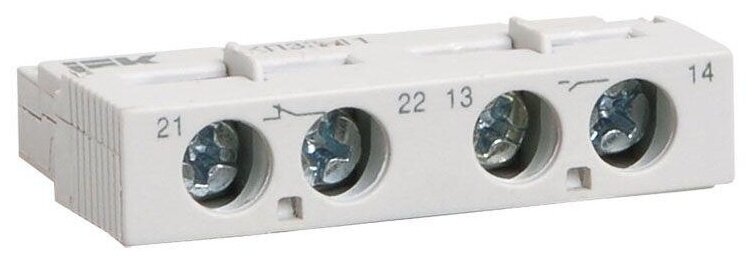 Контакт дополнительный 1НО+1НЗ ДКП32-11, IEK DMS11D-AE11 (20 шт.)