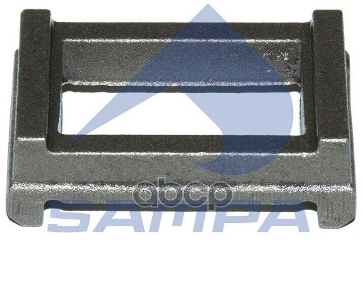 Пластина кронштейна полурессоры привариваемая !92x62x29 BPW SAMPA арт. 118074