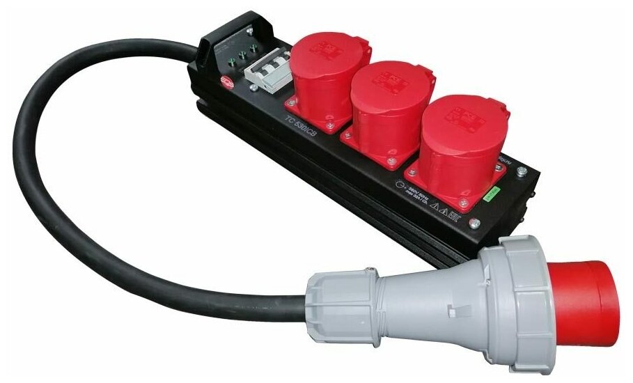 TC530ICB Туровый дистрибьютор питания, EDS