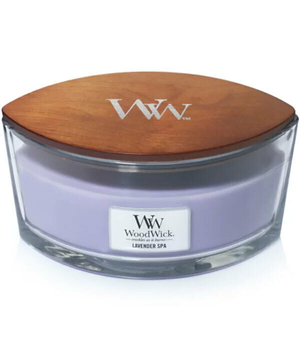 Woodwick/ Свеча эллипс Лавандовый спа 453.6гр.
