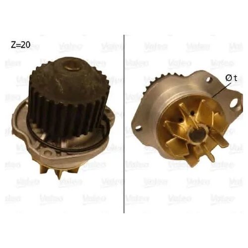 Насос водяной RENAULT LOGAN/SANDERO 1.4/1.6 VALEO 506655