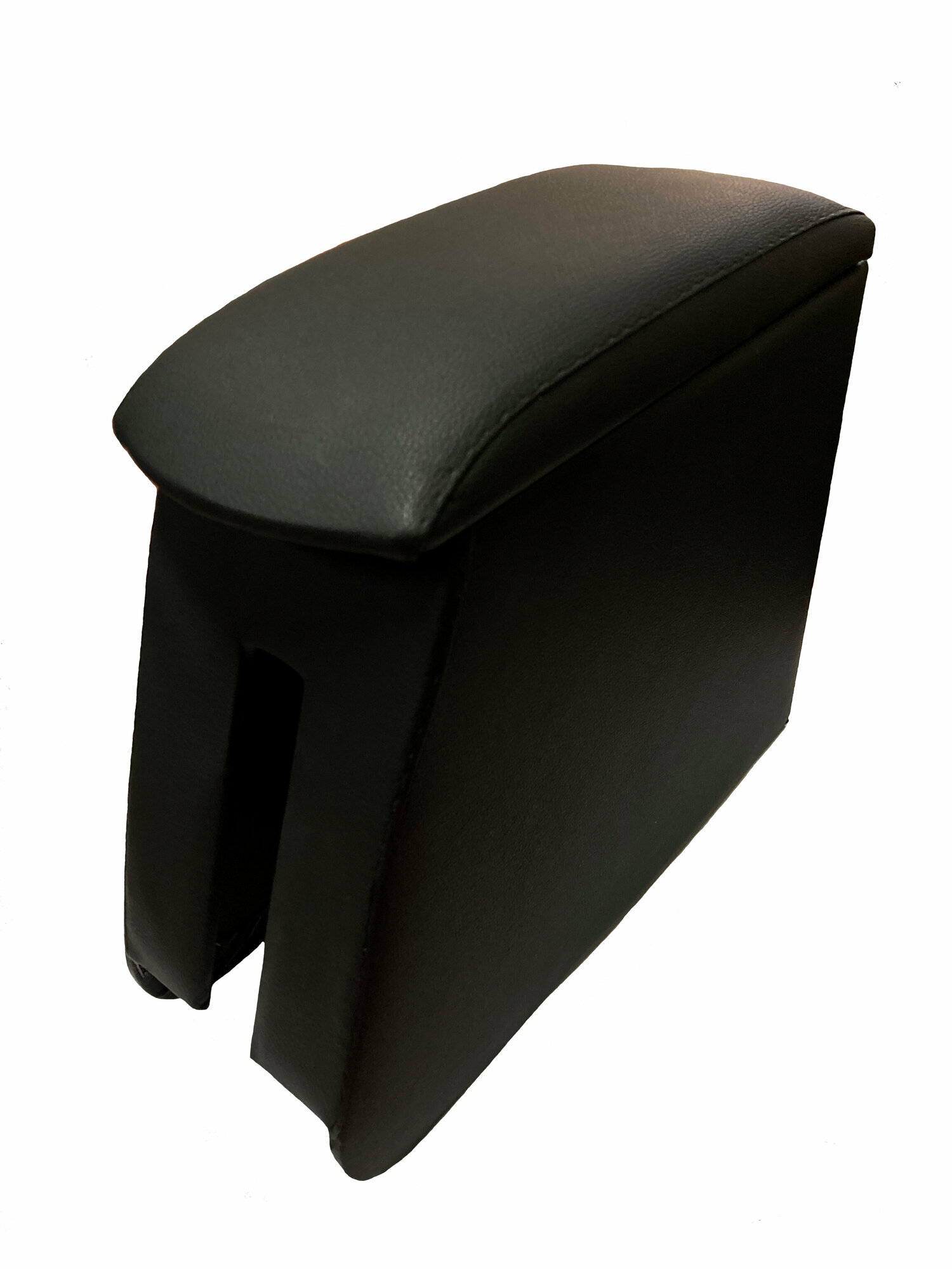 Подлокотник - бар для LADA Granta FL / Гранта / Калина. Экокожа, черный, гладкий.