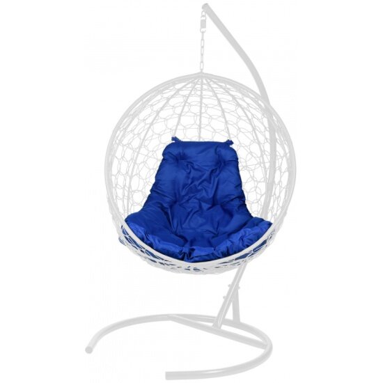 Подушка Bigarden для одноместного подвесного кресла синяя