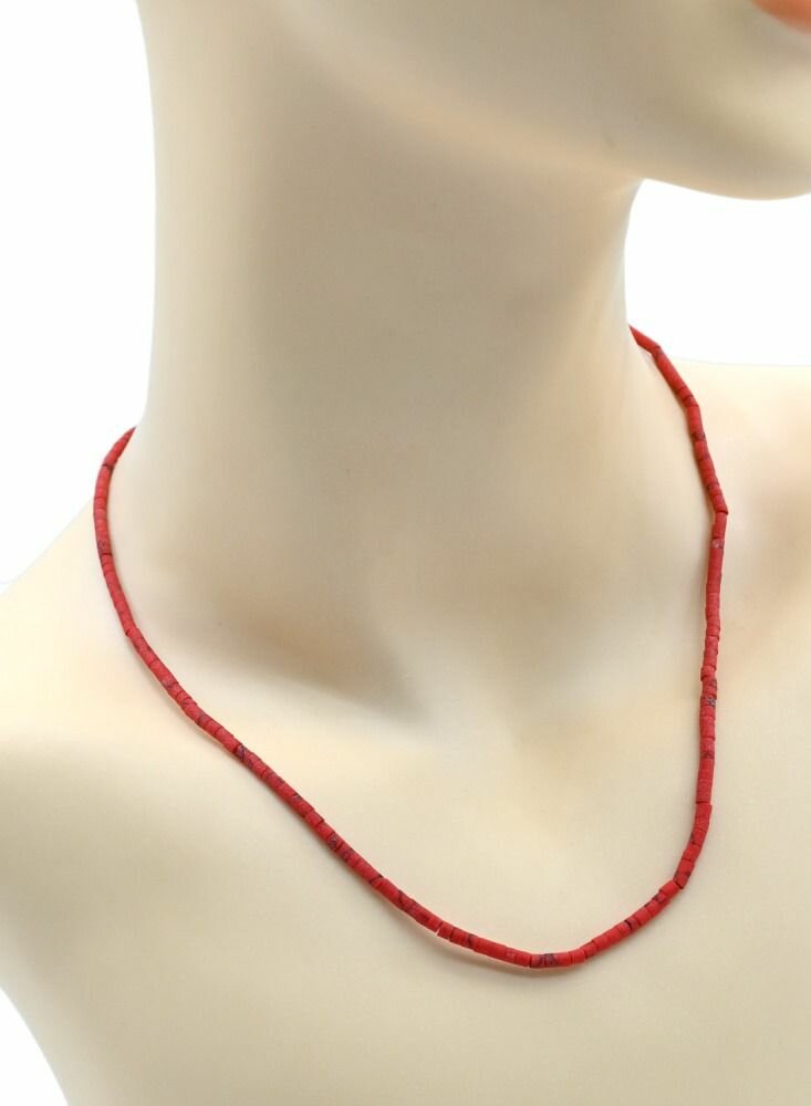 Колье, коралл