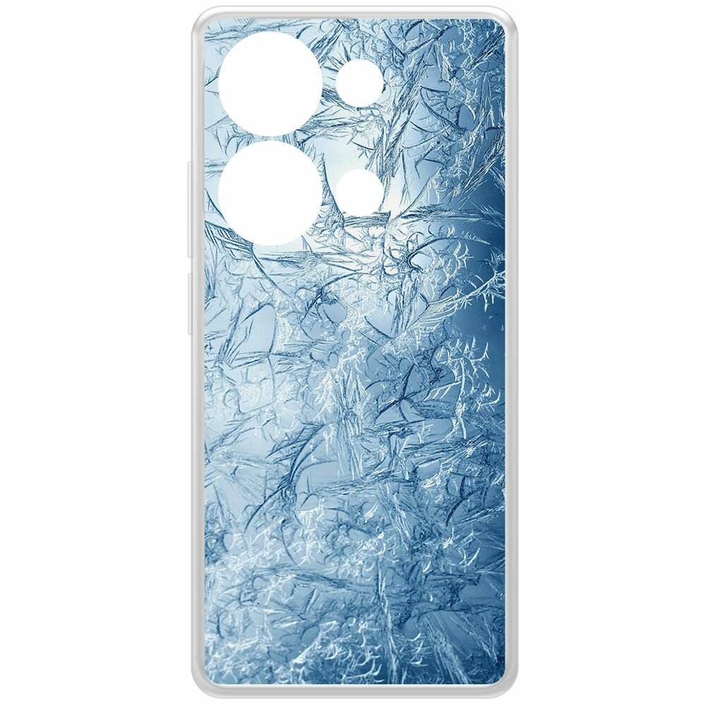 Чехол-накладка Krutoff Clear Case Лед для Xiaomi Poco M6 Pro 4G