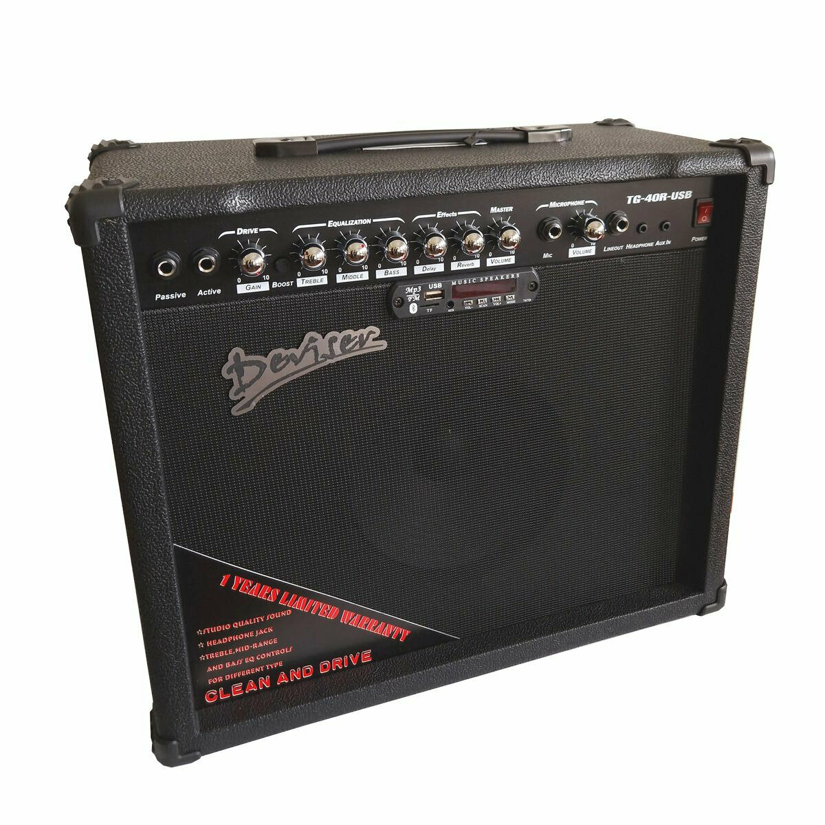 Комбоусилитель для гитары Deviser TG-40 USB