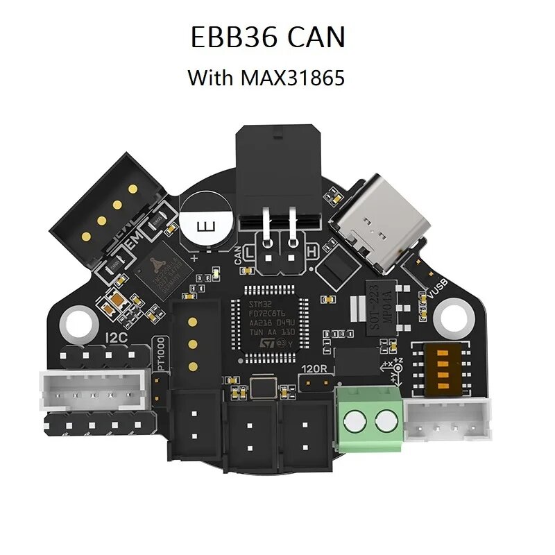 BIGTREETECH EBB36 EBB42 CAN плата для 3D-принтера Ender3 1PC, EBB36 With MAX31865