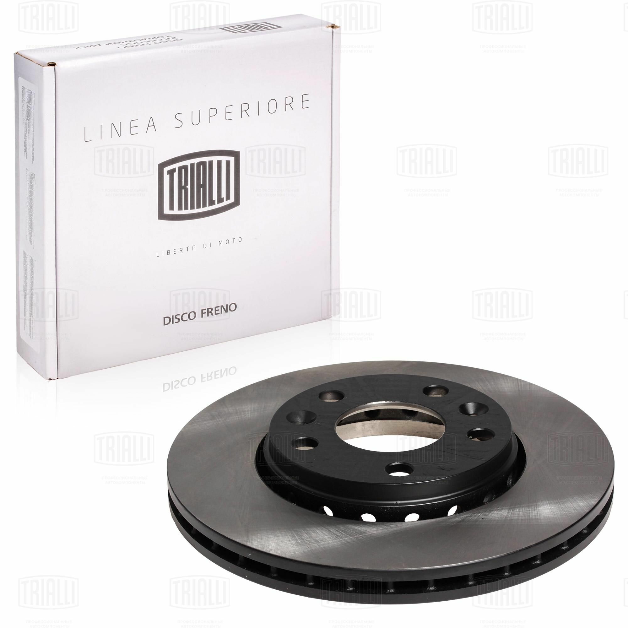 Диск тормозной DUSTER 10- ARKANA 19- D 280 SUPERIORE Передний (Trialli) DF0953S