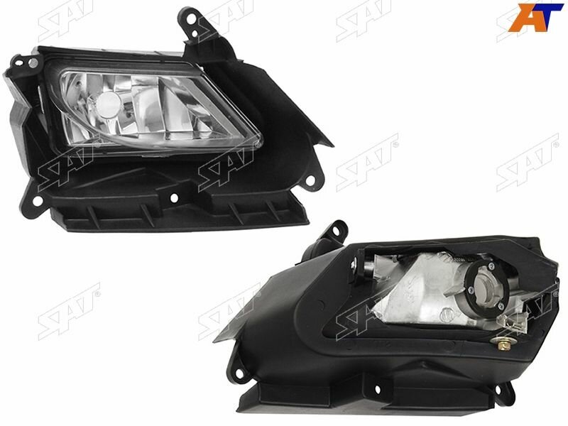 . SAT Фара противотуманная для MAZDA 3 08-11 правая STD TYPE с креплением