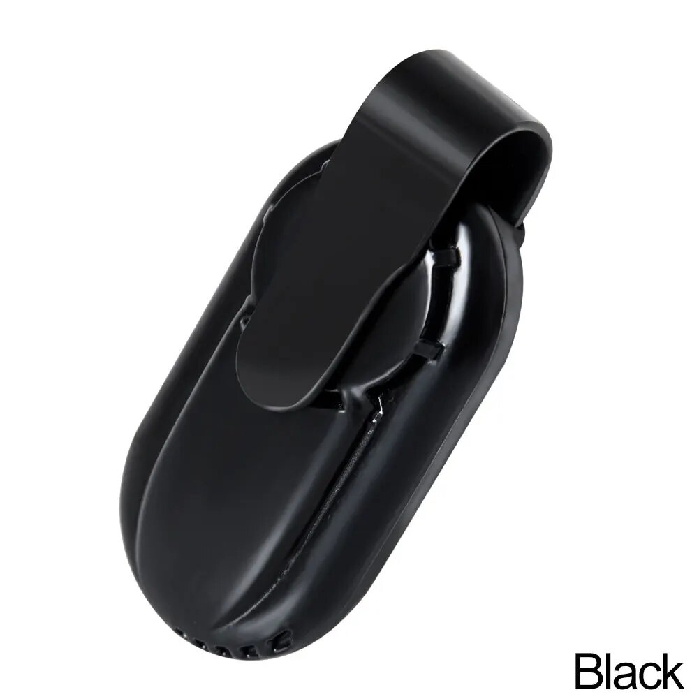Черный USB-вентилятор для маски на клипсу