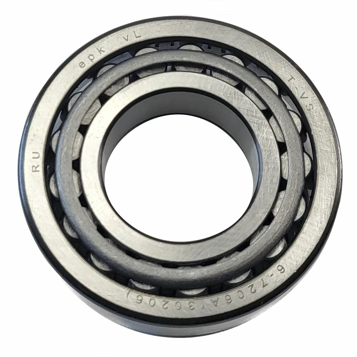 Подшипник промежуточного вала задний, радиально-упорный, для КПП 5-ст. АДС а/м УАЗ (30206 / 6-7206)