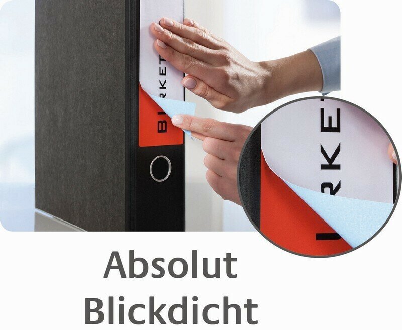 Этикетки Avery Zweckform для корешков папок, 61х192, IJ+L+K+CL, белые, 4шт/л, 25л 4761-25