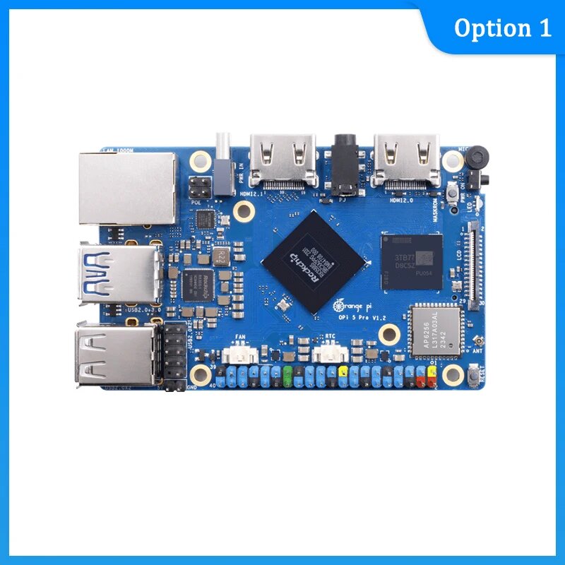 Orange Pi 5 Pro плата 16/8/4 ГБ RAM Option 1, 4GB