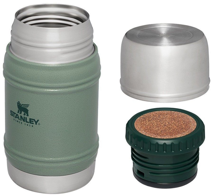 Термос для еды Stanley Artisan 0,5 Hammertone Green 10-11426-004