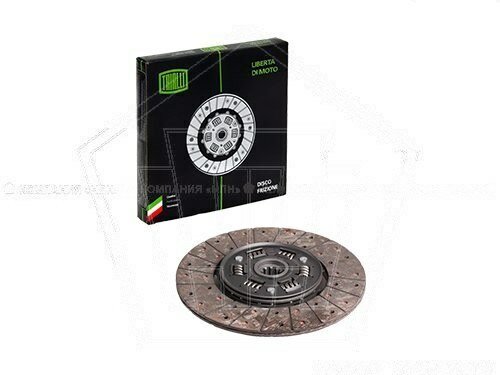 Диск сцепления ведомый зил 130, 5301 (стекловолокно) "trialli" (fd 330) (130-1601130)