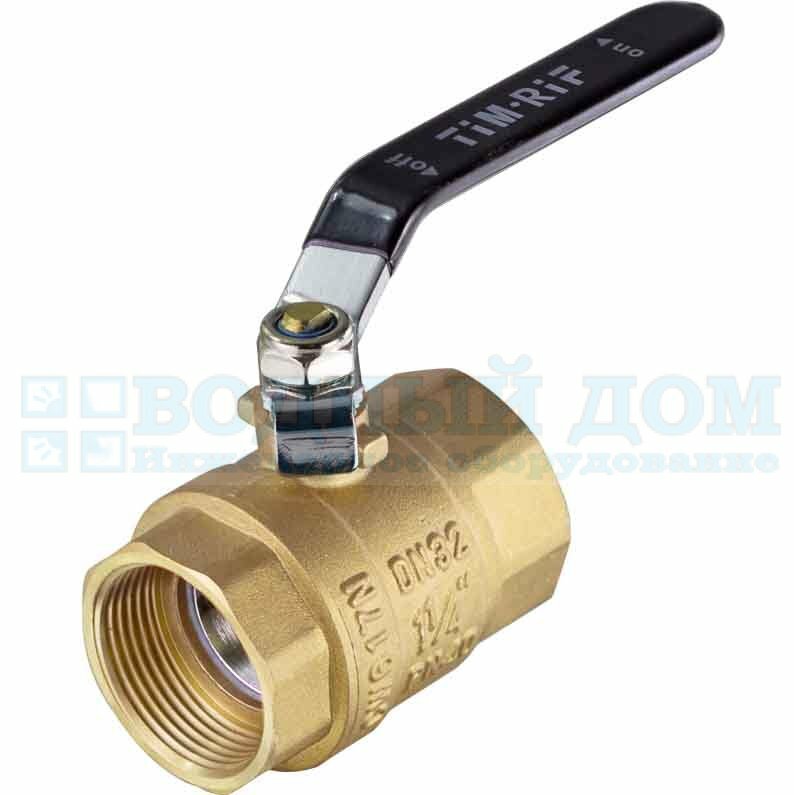 Кран шаровой 3/4" в/в рычаг TIM