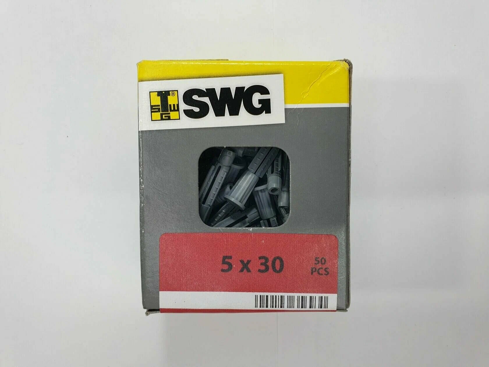 Дюбель распорный универсальный 5x30 (50 pcs) (в 1уп-3 пачки) SWG, Германия