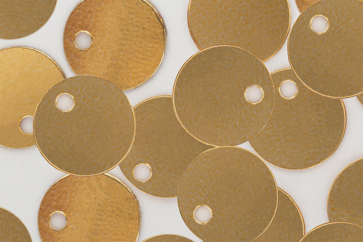 Пайетки Zlatka россыпью ZF-11 8 мм 5х10 г №09 золото