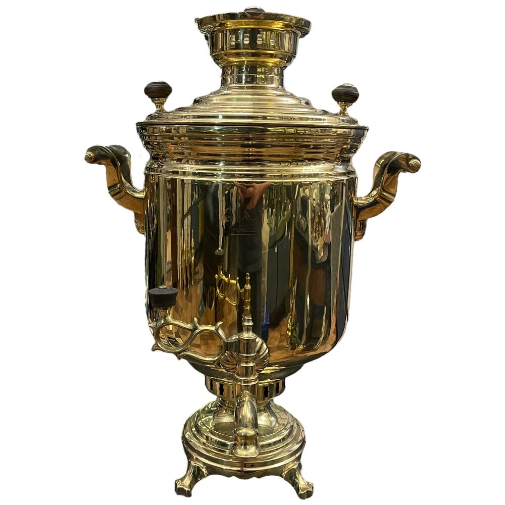 Самовар жаровой "Банка", 1921-1932 гг, 10 л, ПТВ Трест ПатрубВзрыв, СССР