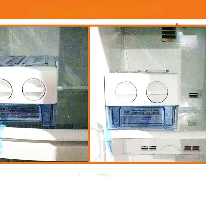 1 шт. полуавтоматическая коробка для льда, универсальная для портативного бытового холодильника, полуавтоматический ящик для льда, льдогенератор