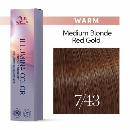 Wella ILLUMINA COLOR 7/43 Краска для волос 60 мл
