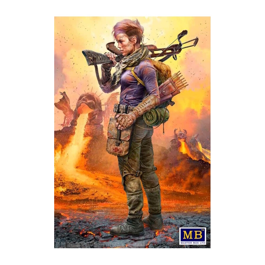 Фигуры, Серия постапокалиптики. Последний Мост. Набор №1. Сабрина 1:24 МВ24073