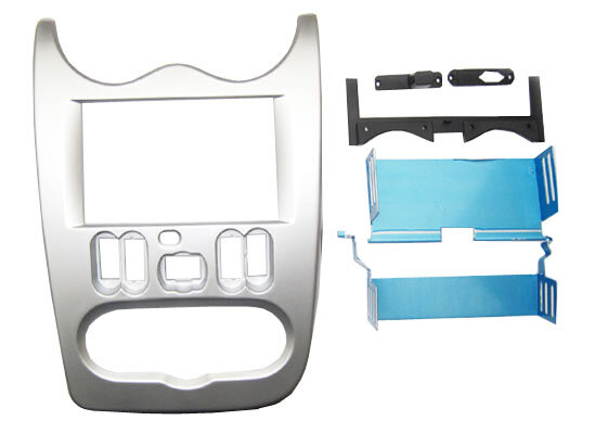 Переходная рамка Intro RFR-N28 для Renault Logan 2DIN Silver