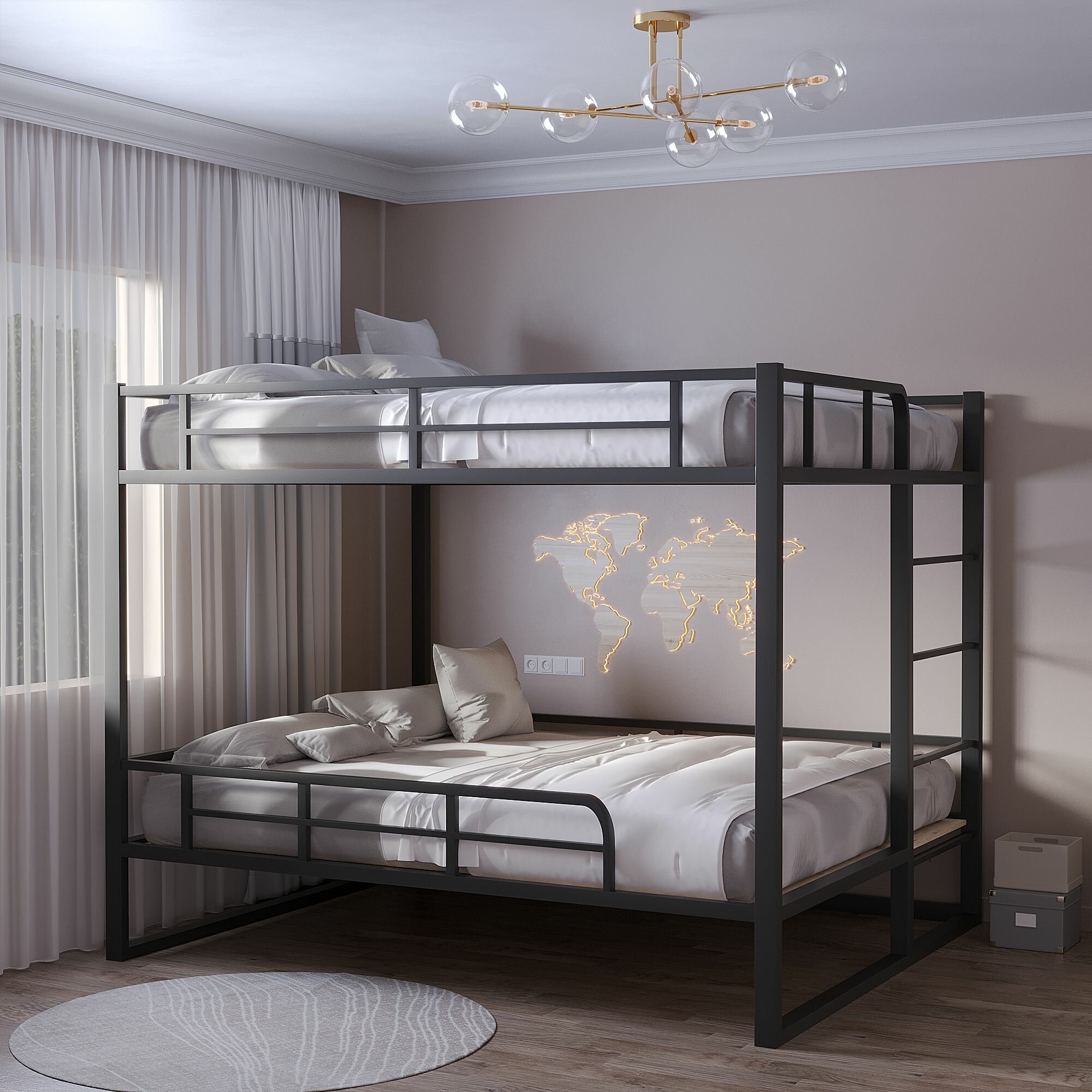 Двухъярусная кровать Костюковъ 2.0 120х200