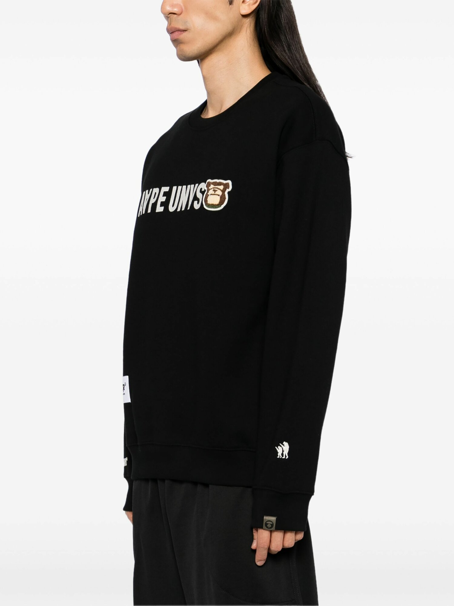 Толстовка AAPE BY A BATHING APE, размер M, , черный — фото 1