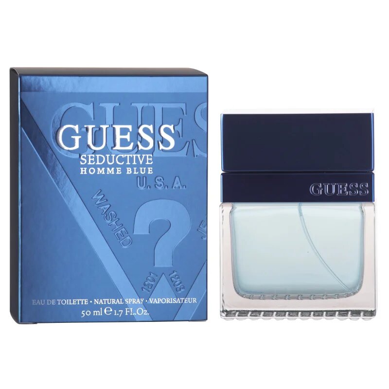 Guess SEDUCTIVE BLUE men 50 мл, туалетная вода Мужская