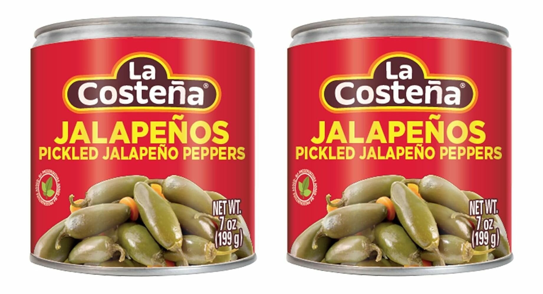 Перец Халапеньо La Coste a целый маринованный, Мексика, 199 г х 2шт