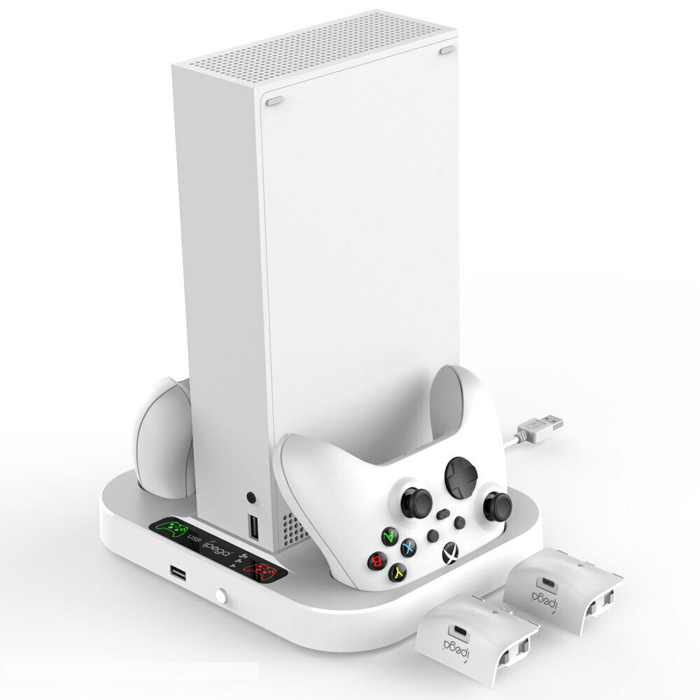 Мультифункциональная подставка iPega + аккумлятор 1400mAh (2 шт.) для Xbox Series S (PG-XBS012)