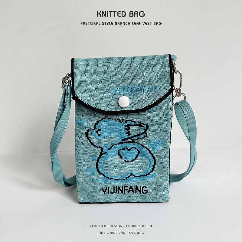 Сумка-мессенджер Wild Niche "Кролик", полиэстер, для мобильного телефона