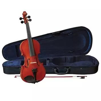 CREMONA HV-100 Novice Violin Outfit 1/16 скрипка в комплекте, легкий кофр, смычок, канифоль