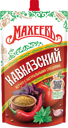 Кетчуп Махеевъ Кавказский дой-пак 300г