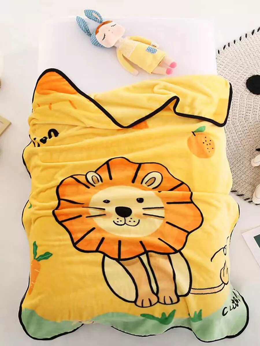 Плед детский 100х140 мягкий Leoncello