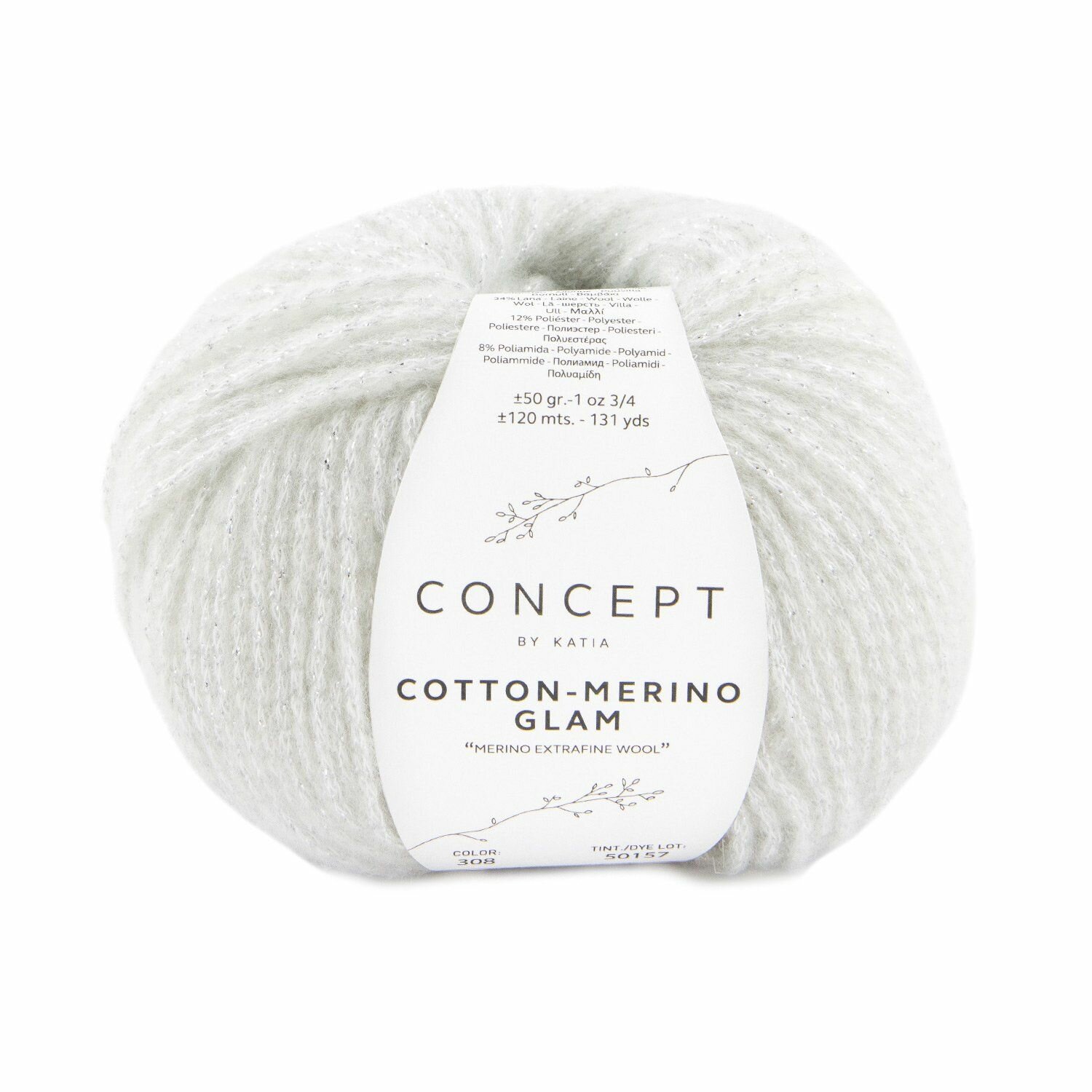 Пряжа Cotton-Merino Glam Concept by Katia